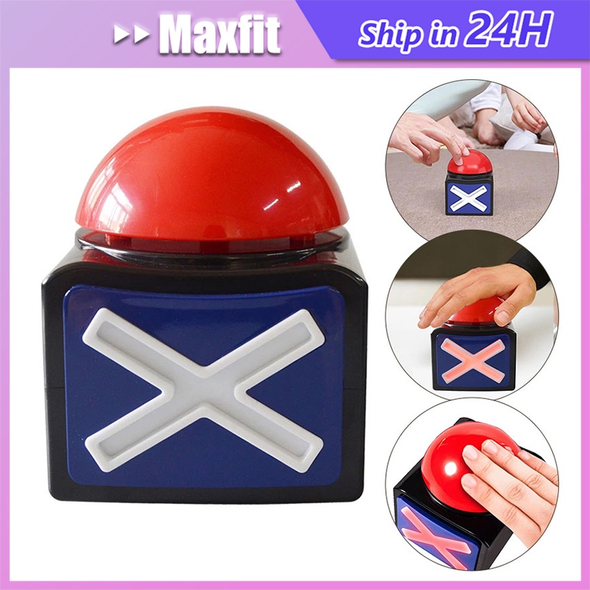 Jual TOMBOL Bunyi Alarm Game Mainan Kuis, Button Toy Buzzer Quiz Trivia ...