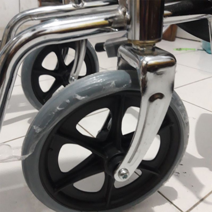 Jual roda depan kursi roda 8 inch - Kursi Roda "Diameter Full 20 Cm ...