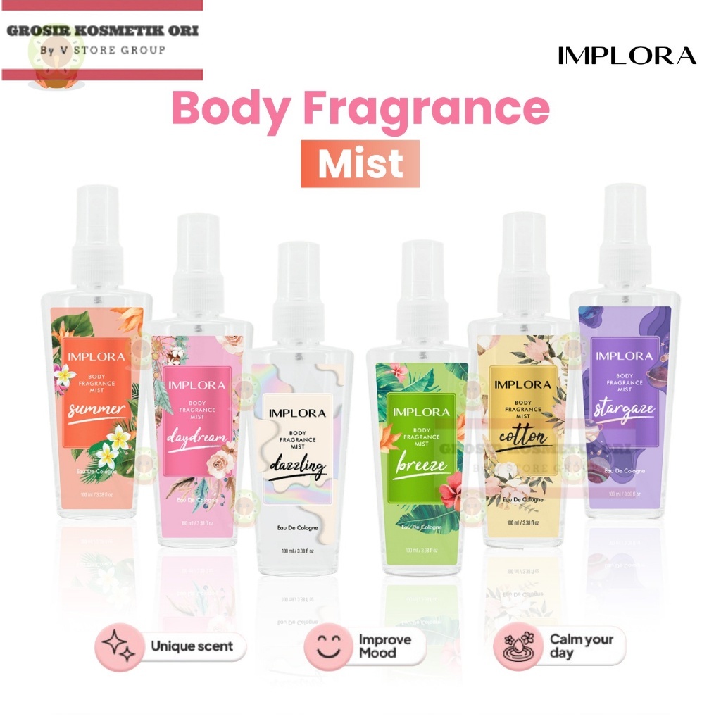 Jual IMPLORA BODY FRAGRANCE MIST 100ML - IMP EAU DE COLOGNE - PARFUM ...