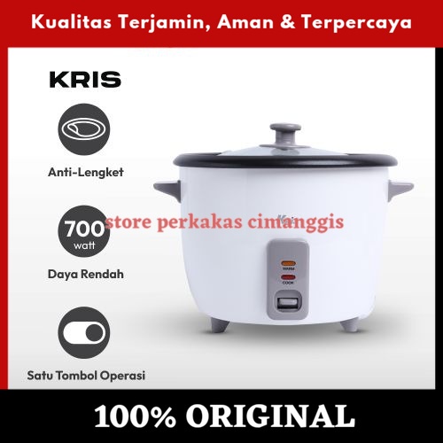 Jual Kris 1.8 Ltr Rice Cooker Manual - Putih | Shopee Indonesia