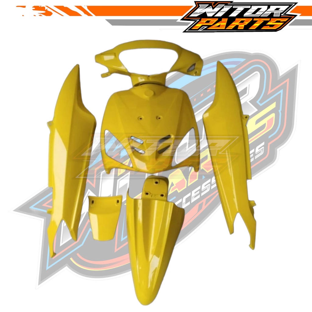 Jual Full Body Halus Yamaha Mio Sporty Mio Lama Kuning / Full Bodi ...