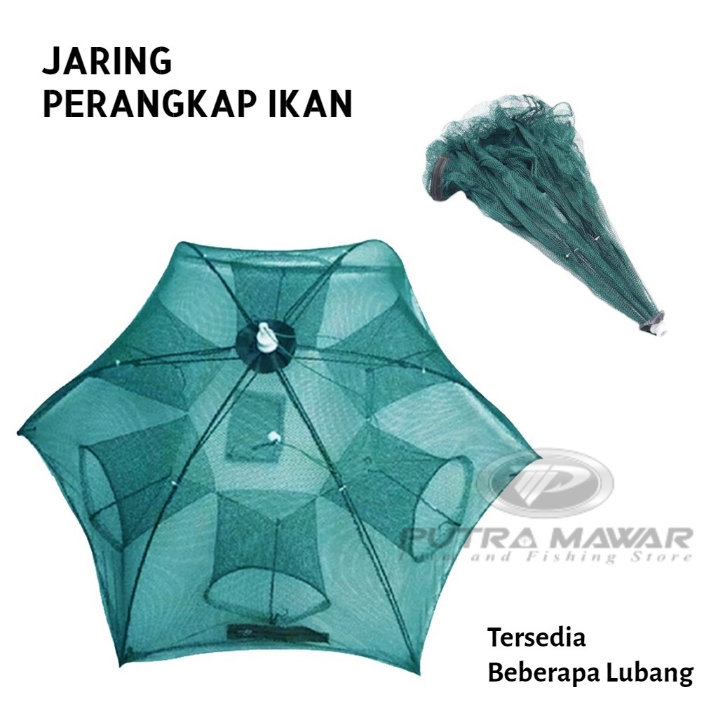 Jual Jaring Payung Bubu Atau Jebakan Perangkap Ikan Udang Kepiting ...