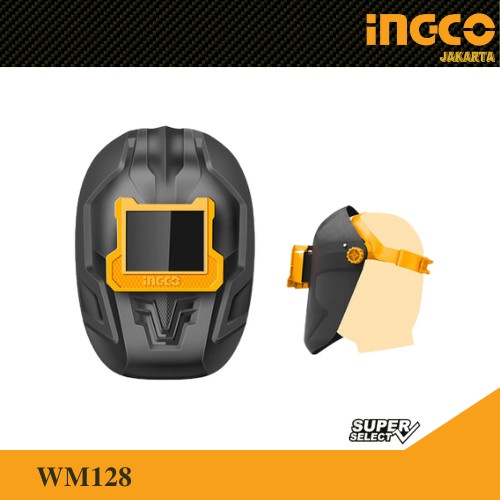 Jual Topeng Las Kedok Helm Las Hitam Face Shield Welding Mask INGCO ...