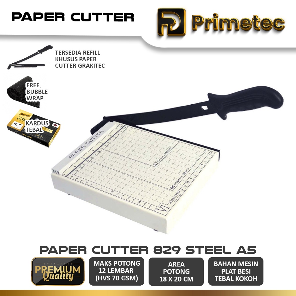 Jual Paper Cutter Mini A5 ( Alat Potong / Mesin Pemotong Kertas HVS ...