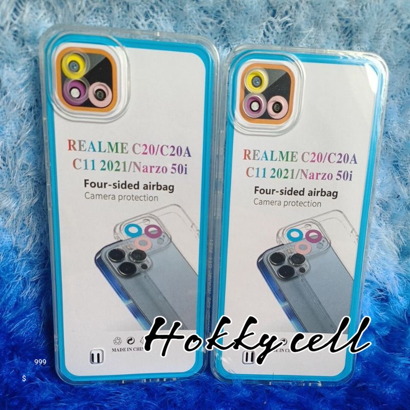 Jual Soft Case Clear Space Bening Realme C20/C20A/C11-2021/Narzo 50i Casing Pelindung Camera ...