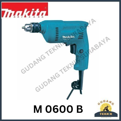 Jual MAKITA M 0600 B Mesin Bor Tangan 10mm / M0600B Drill 10mm / M0600 ...