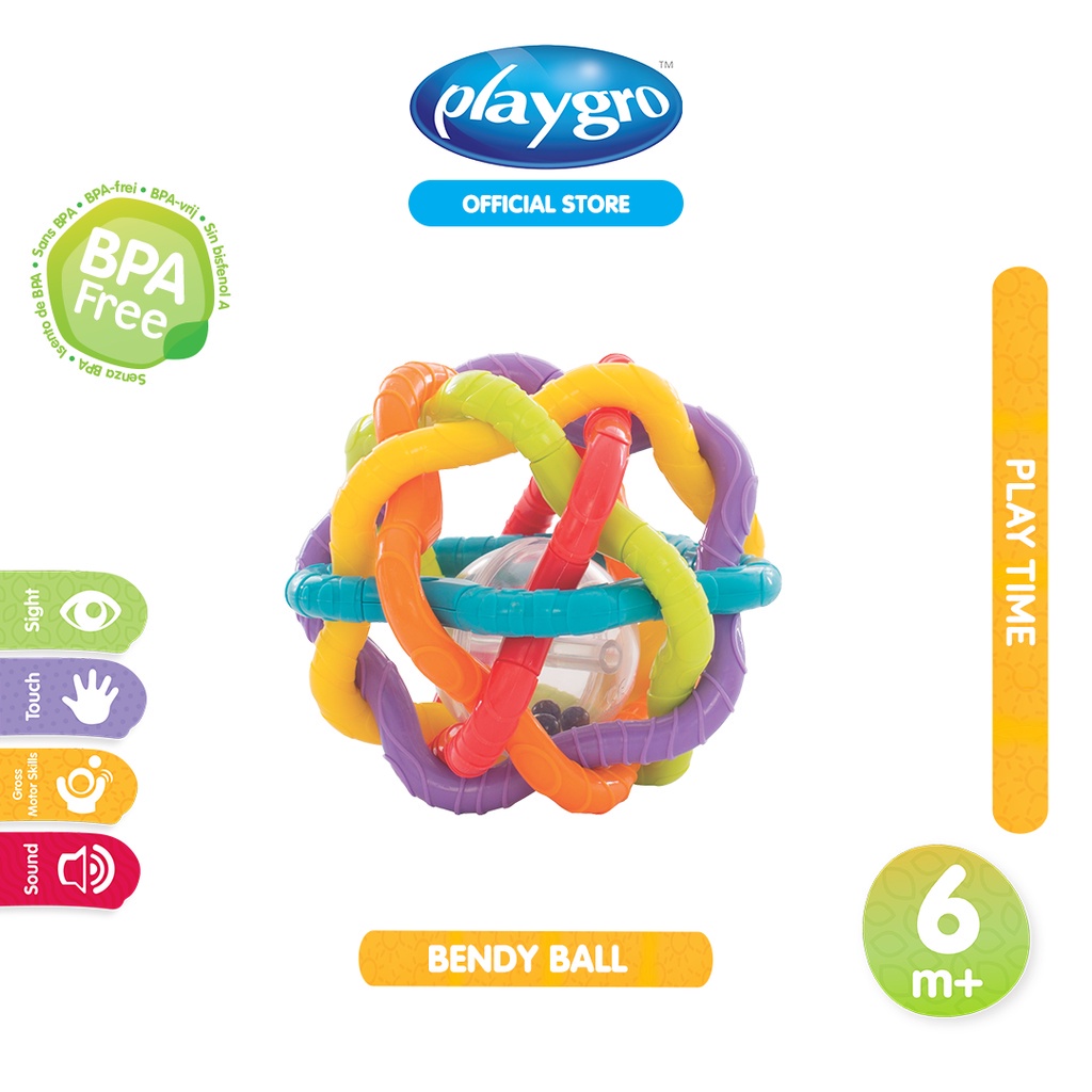 Jual CY65TN Playgro Baby Bendy Ball - Mainan Bola untuk Anak Balita ...