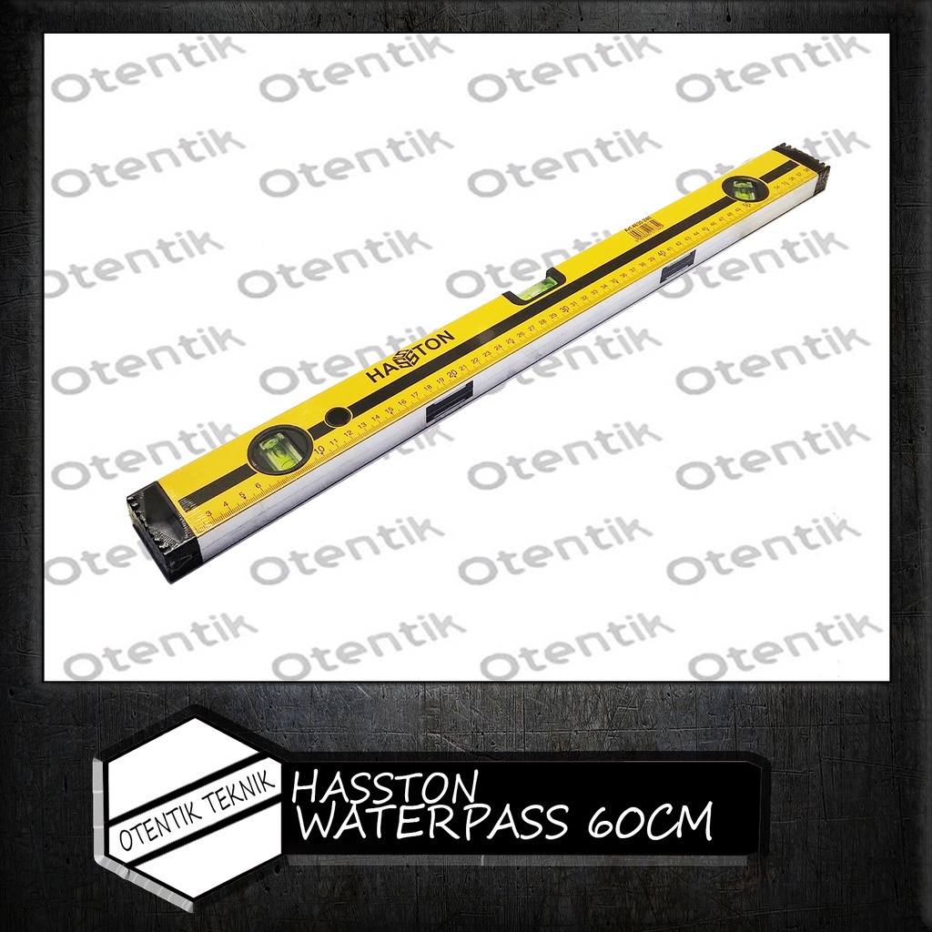 Jual HASSTON WATERPAS MAGNET ALUMUNIUM 24" 60CM - MAGNETIC WATERPASS 60 ...