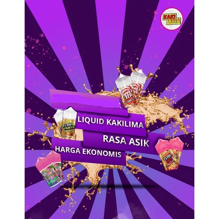 Jual ES TEH MANIS 60ML LIQUID ES TEH SERIES ES KOPYOR FREEBASE ...
