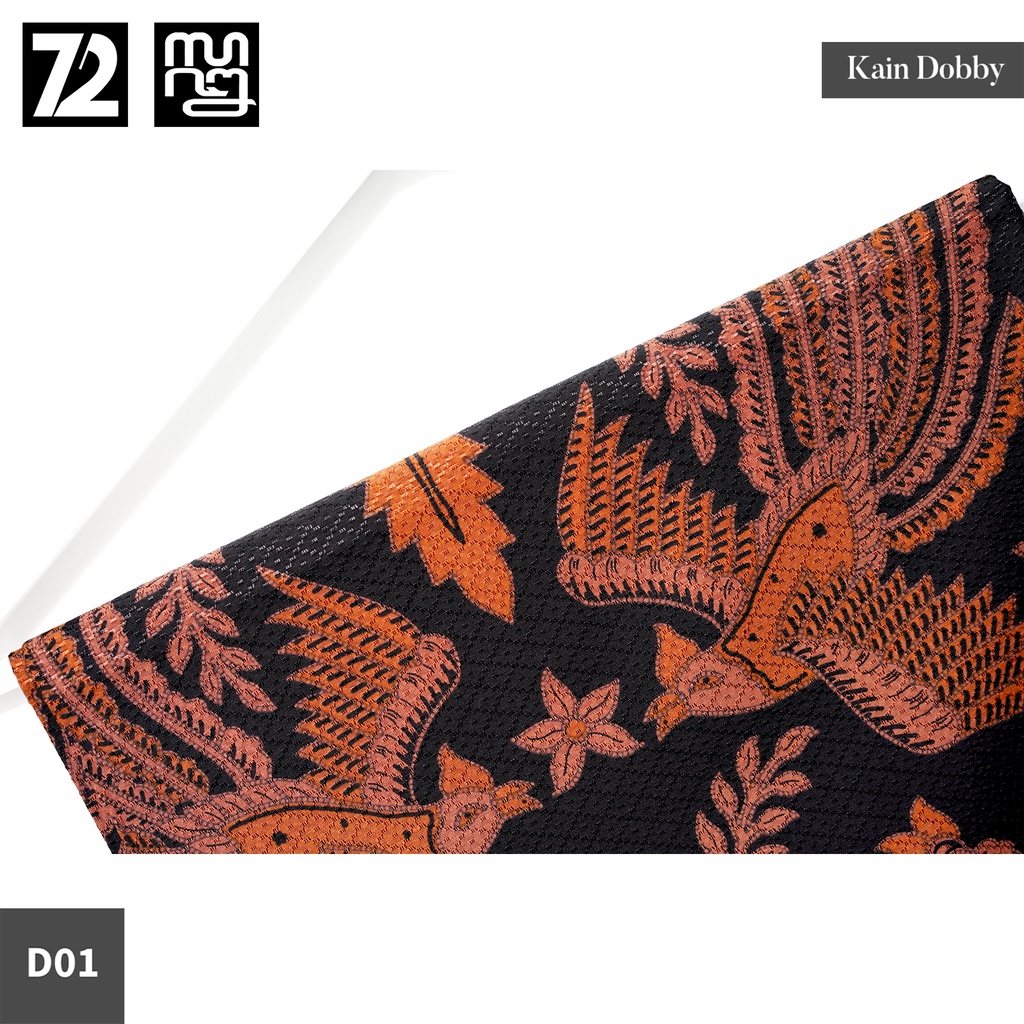 Jual BAHAN BATIK PREMIUM Dobby Dobi Dobbi Dolbi Motif Burung Warna ...