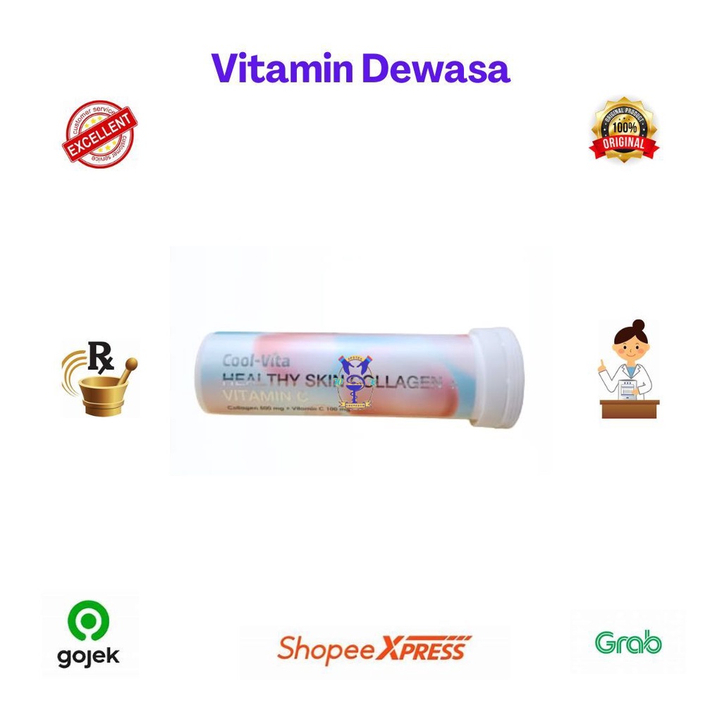 Jual COOL-VITA HEALTHY SKIN COLLAGEN + VITAMINC EFFERVESCENT 10S (WK ... Jual COOL-VITA HEALTHY SKIN COLLAGEN + VITAMINC EFFERVESCENT 10S (WK ...