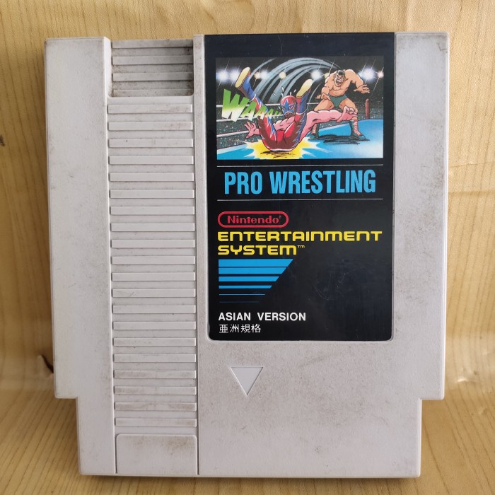 Jual Kaset Catridge Nintendo NES Pro Wrestling Original | Shopee Indonesia