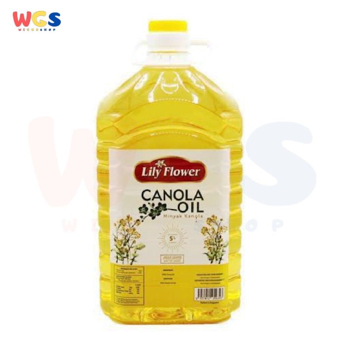 Jual Lily Flower Canola Cooking Oil 5 ltr - Minyak Goreng Kanola ...