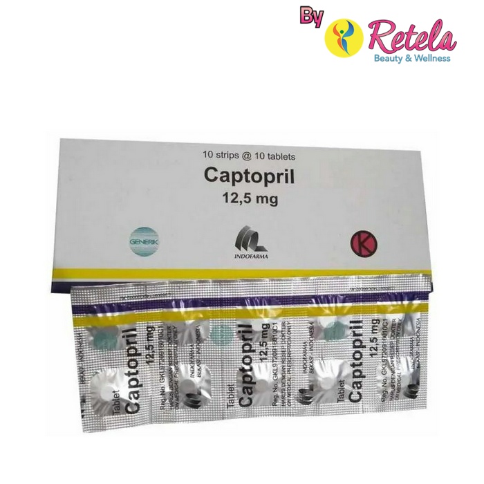 Jual CAPTOPRIL 12.5MG 1 STRIP 10 TABLET | Shopee Indonesia