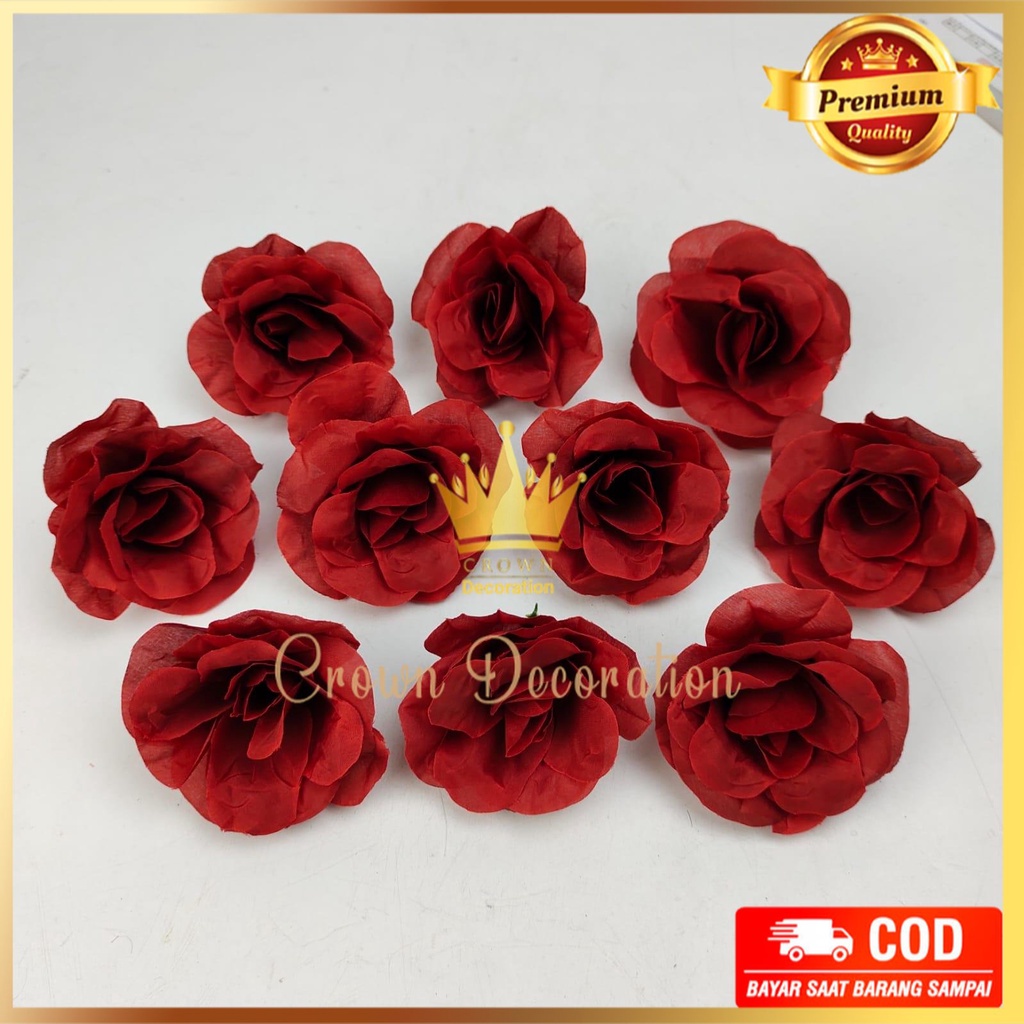 Jual [1 PCS] Kuntuman Mawar Wave - Kelopak Bunga Rose Wave Artificial ...