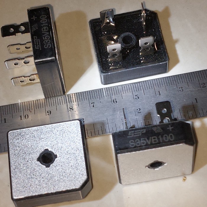 Jual S35VB100 Bridge Rectifier S35VB 100 Silicon Dioda Mesin Las 35A ...