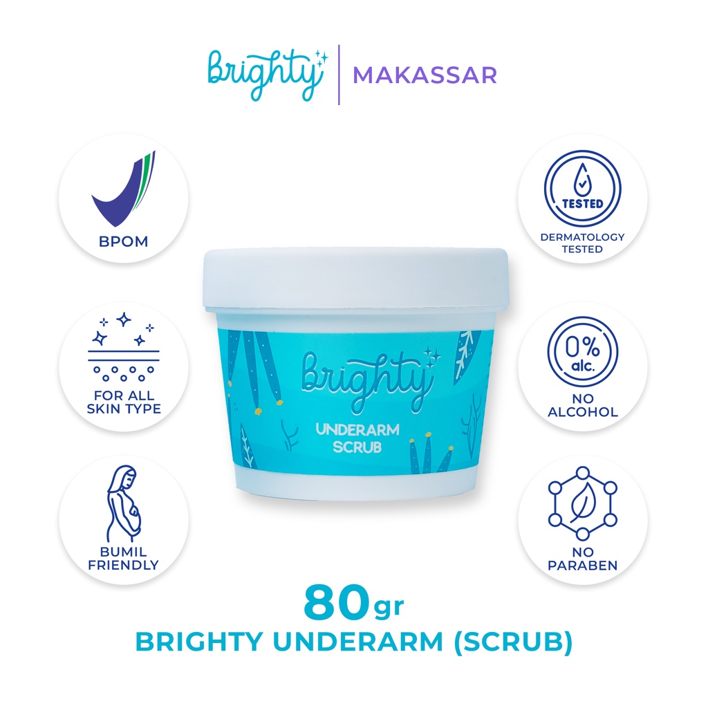 Jual Brighty Underarm Scrub - 80Gr Microscrub no1 terlaris di indonesia ...