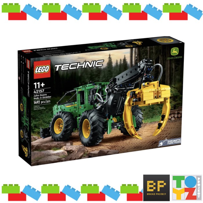 Jual Lego 42157 Technic - John Deere 948L-II Skidder - Original ...