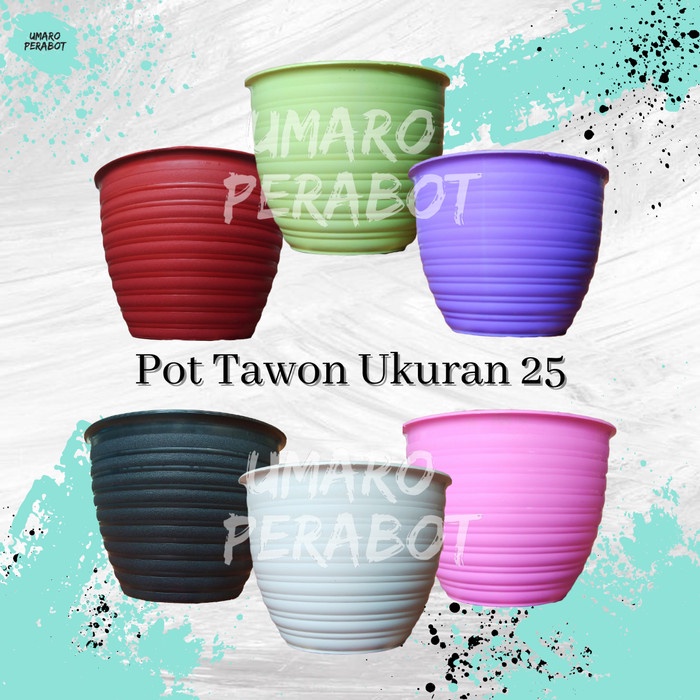 Jual Pot Tawon Ukuran 25 / Pot Tanaman / Pot Bunga / Umaro Perabot ...
