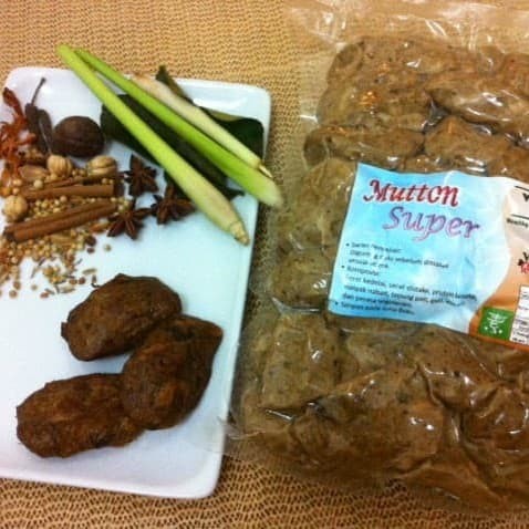 Jual veggie way mutton super 1kg / daging kambing vegetarian 1kg ...