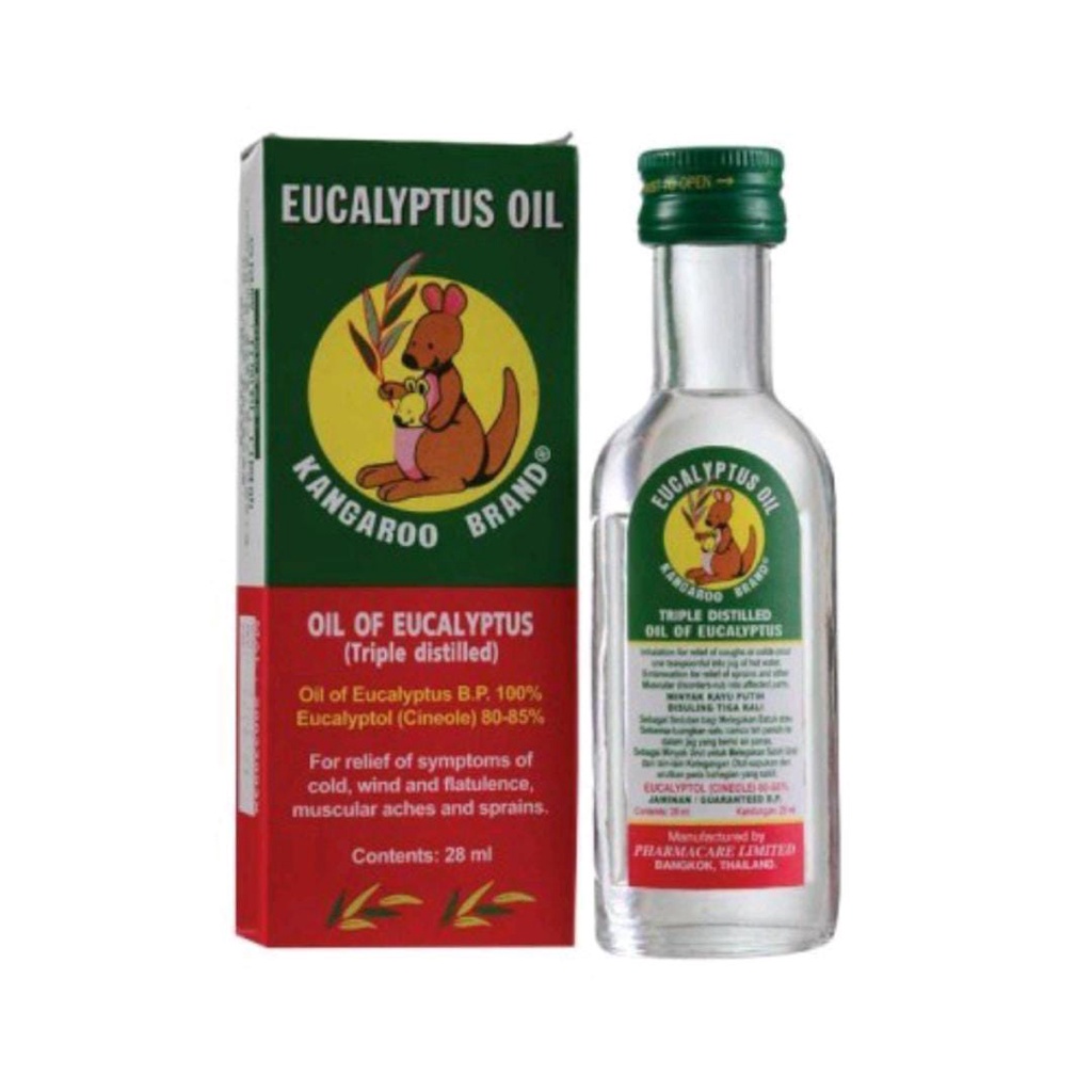 Jual EUCALYPTUS OIL KANGAROO BRAND MINYAK KAYU PUTIH ORIGINAL THAILAND ...