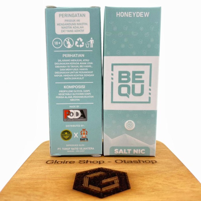 Jual SALT - Bequ HONEYDEW 30ml by Poda SaltNic Liquid Pods Melon Salt ...