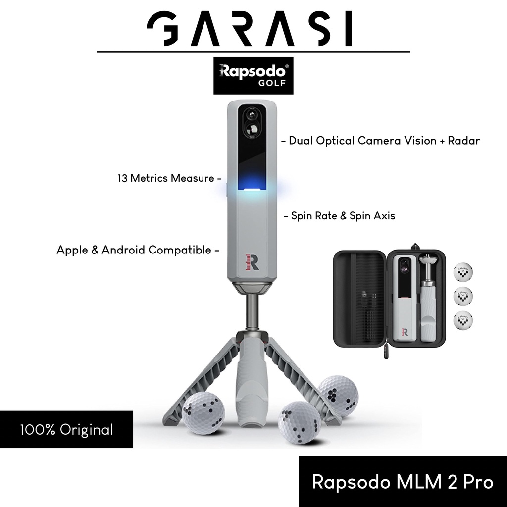 Jual Rapsodo MLM 2 PRO Mobile Launch Monitor + Golf Simulator | Shopee ...