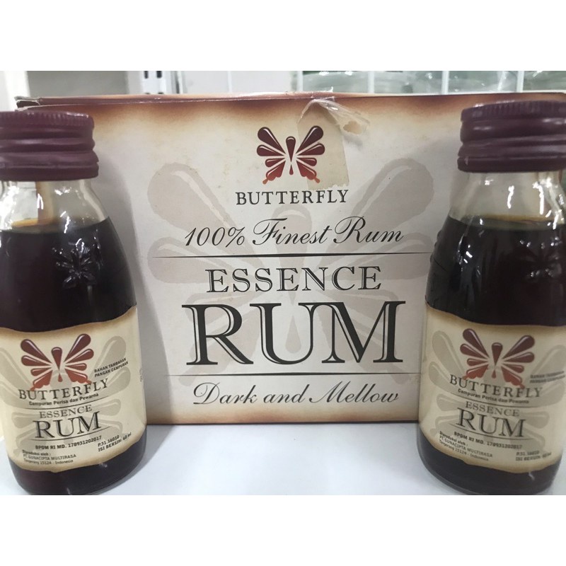 Jual Rum Essence Butterfly 60ml | Shopee Indonesia