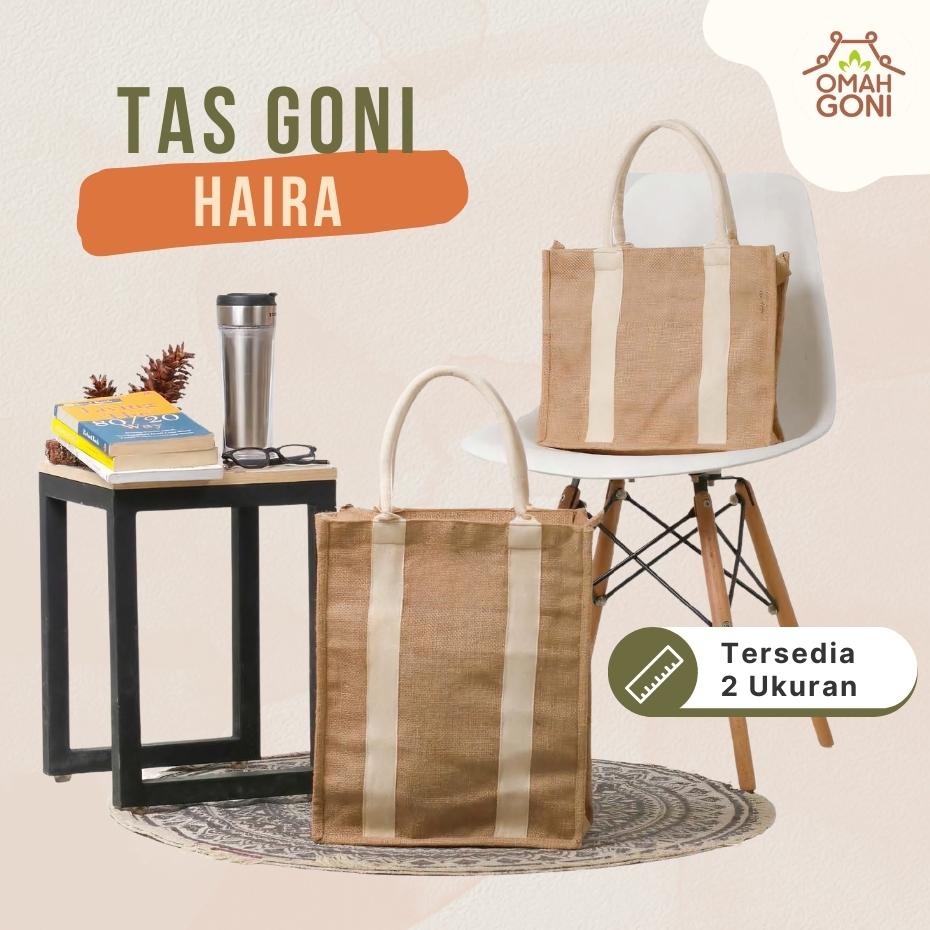 Jual Tas Goni Strip Haira - Totebag Goni - Tas Etnik - Tas Laptop Goni ...