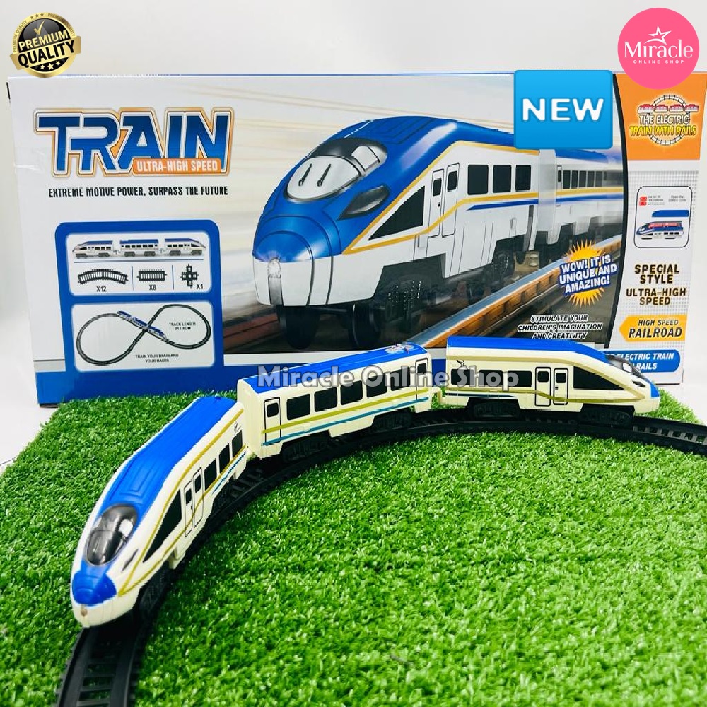 Jual Kereta Cepat Jakarta Bandung Suara dan Lampu Speed Train Set | Shopee Indonesia
