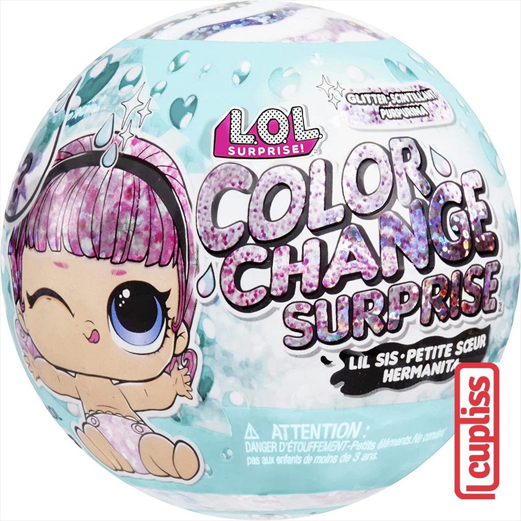 Jual LOL Surprise Original Mini Color Change Glitter 583505 Doll Boneka ...