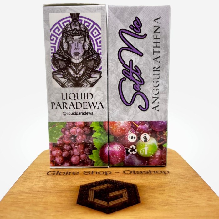 Jual SALT - Paradewa ANGGUR ATHENA 30ML Pods Friendly by Rcraft Liquid ...