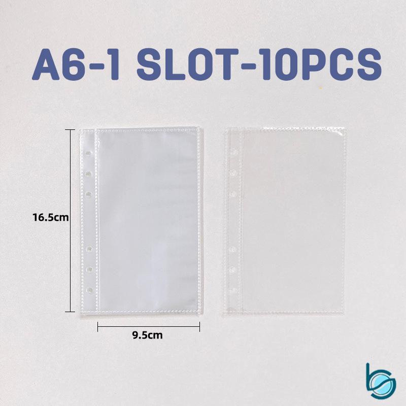 Jual Clear Sleeve (10 lembar/Set) Ukuran A5/A6 Tebal 6 Ring Photocard ...