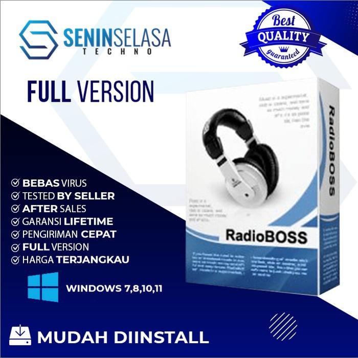 Jual Software Programming Radio: RadioBOSS Advanced 7 [WIN] | Shopee ...