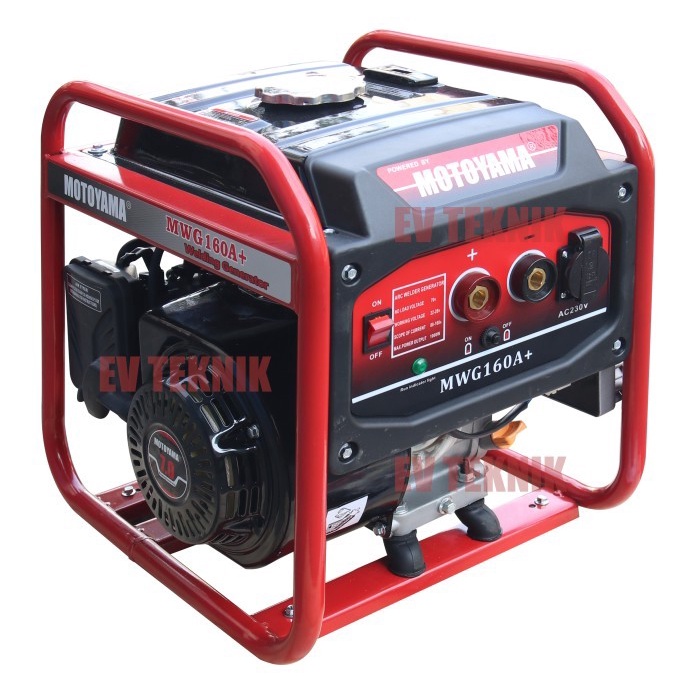 Jual Mesin Las / Welding Generator Motoyama MWG-160A Plus Best | Shopee ...