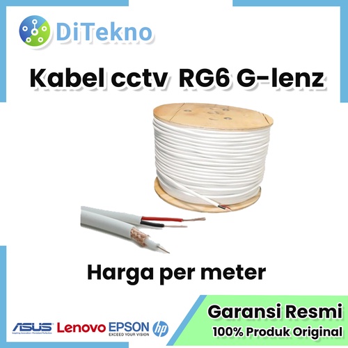 Jual Kabel cctv rg6 + Power - G-Lenz | Shopee Indonesia