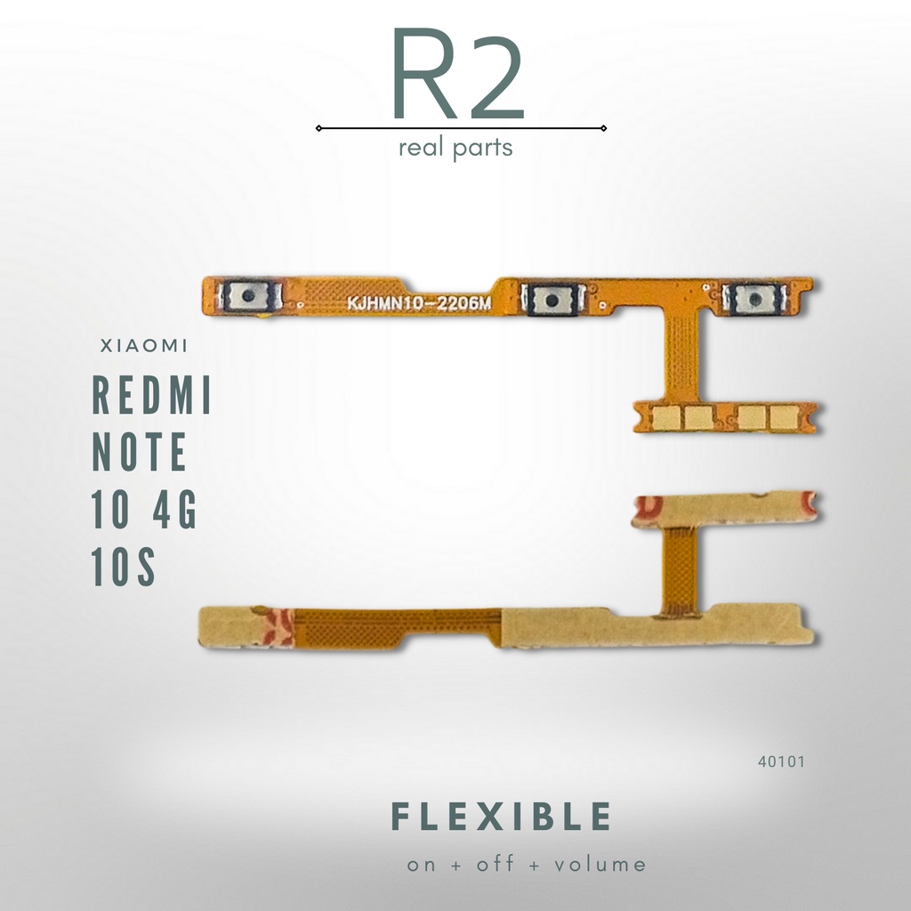 Jual Flexible Power On Off Volume XIAOMI Redmi Note 10 4G / 10S | Shopee Indonesia