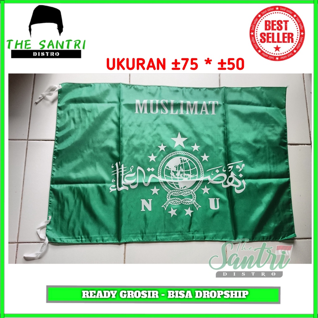 Jual Bendera Muslimat Nahdlatul Ulama / Bendera Muslimat NU / Bendera ...