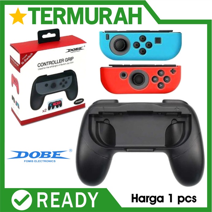 Jual dobe Controller Grip Joy Con Handle Kit Pack Nintendo Switch ...