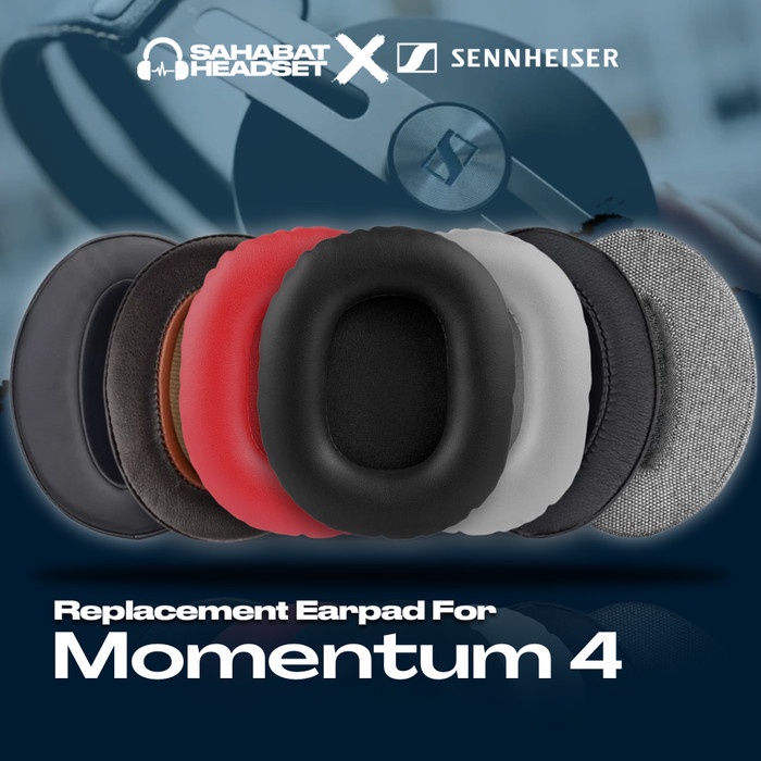 Jual Earpad Ear Cushion Earcup Sennheiser Momentum 4 Foam Bantalan Pad | Shopee Indonesia