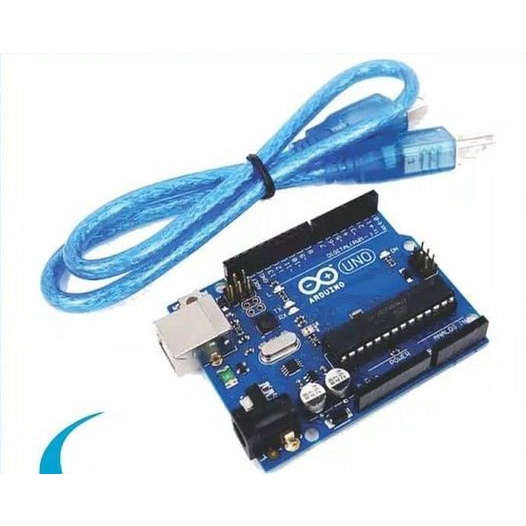 Jual Arduino Uno R3 Compatible ATmega328P-PU DIP Atmega 16u2+Usb Cable ...
