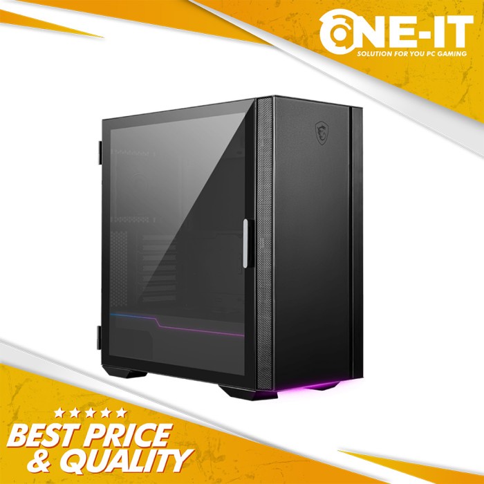 Jual Case MSI MPG QUIETUDE 100S Mid-Tower Micro-ATX PC Casing Komputer ...