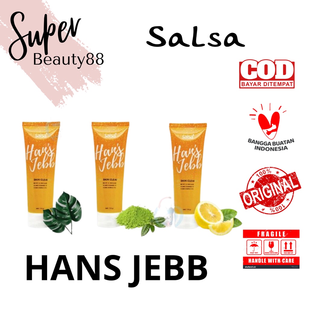 Jual SALSA Hans Jebb Peeling Gel Skin Cleaner 110gr | Shopee Indonesia