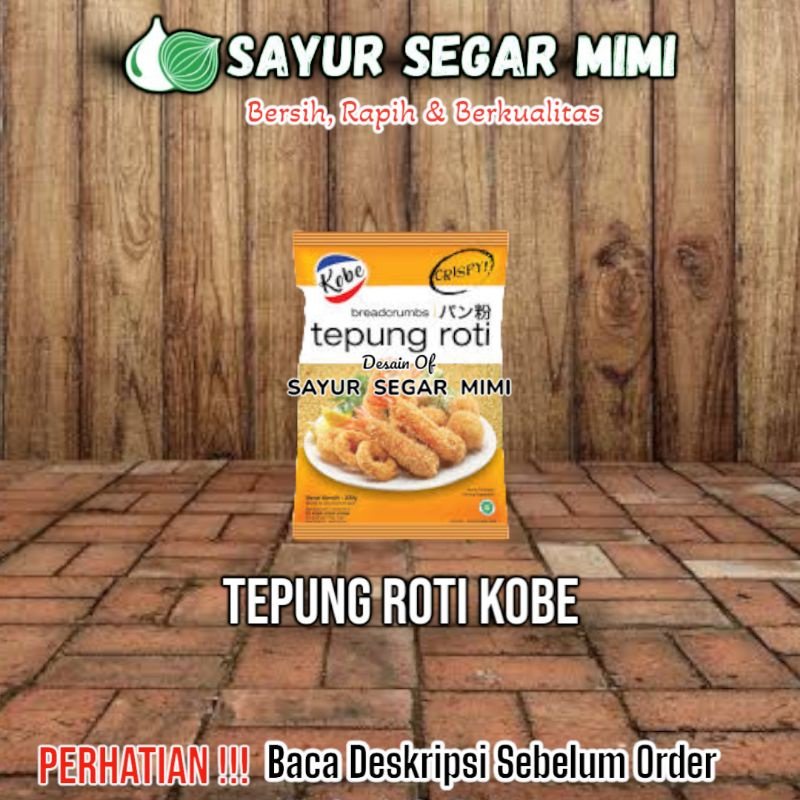 Jual Tepung Roti Kobe 200gram - Sᴀʏᴜʀ Sᴇɢᴀʀ ♏ɪᴍɪ | Shopee Indonesia