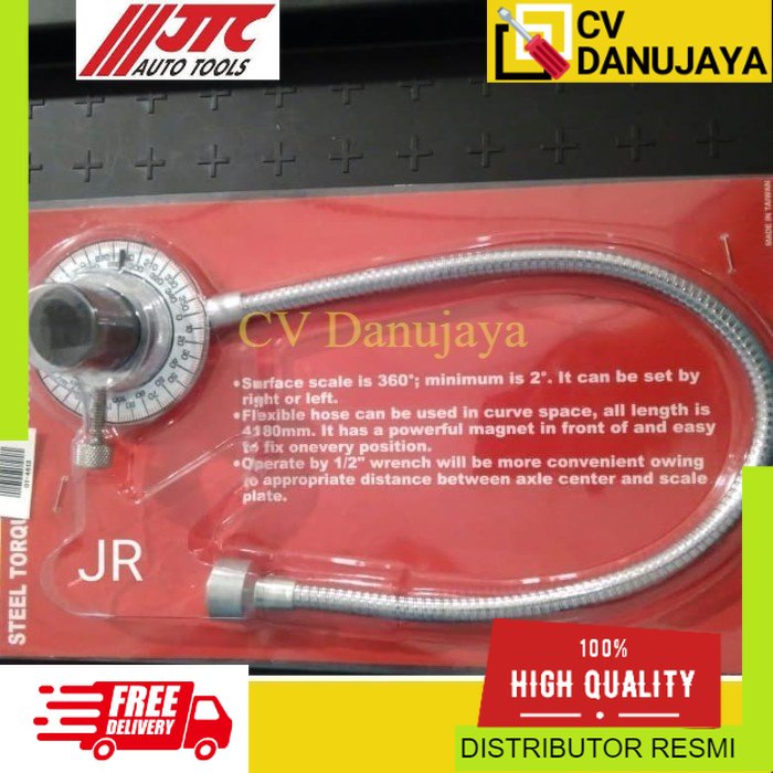 Jual JTC 4613 Steel Torque Torsi Torsimeter Angle Gauge Alat Ukur With ...