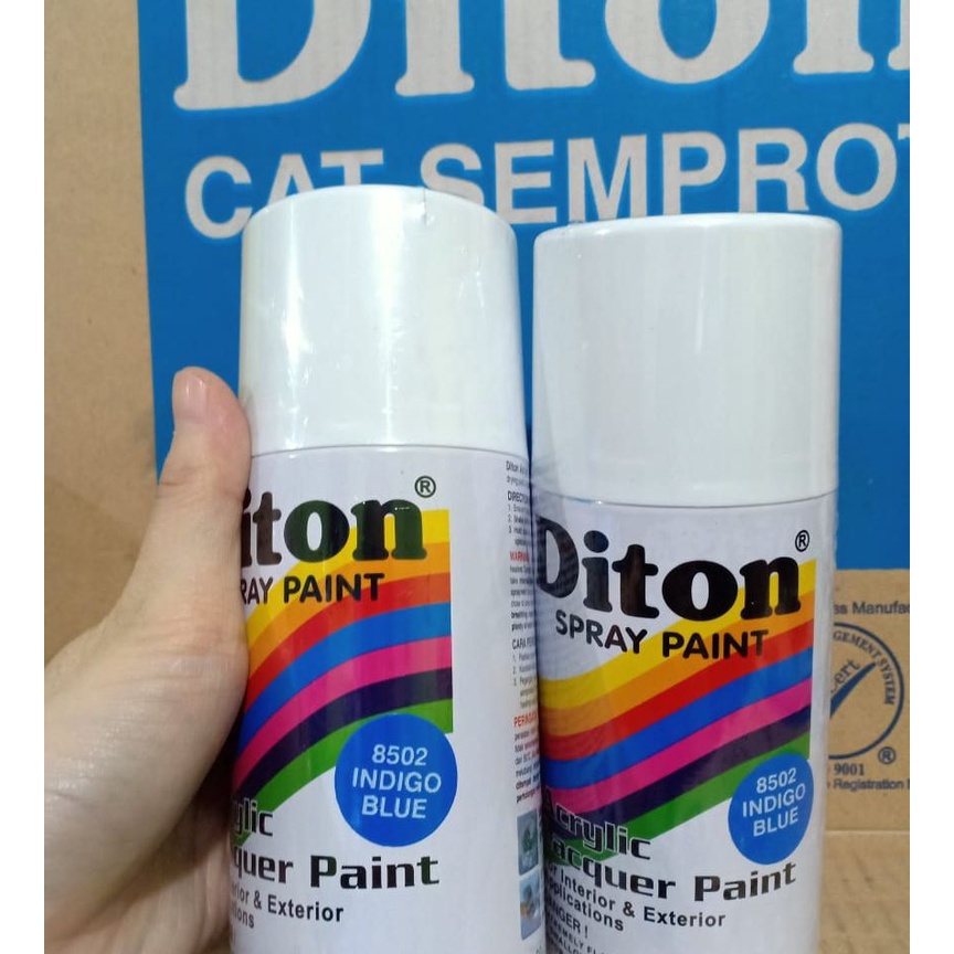 Jual SOLID COLOURS DITON Spray Paint Acrylic Lacquer Paint Pilox Pilok ...