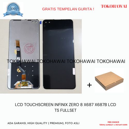 Jual LCD TOUCHSCREEN INFINIX ZERO 8 X687 X687B LCD TS FULLSET | Shopee ...