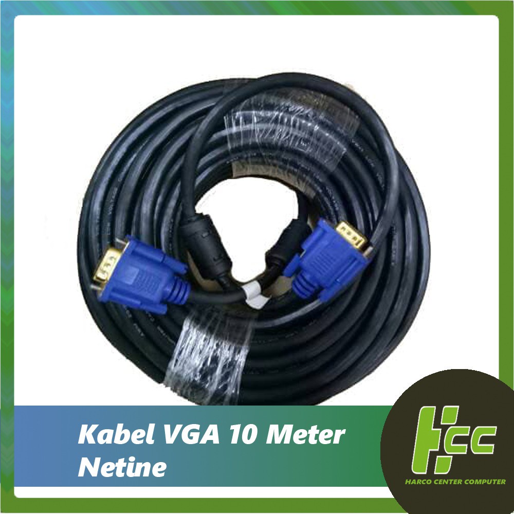 Jual Kabel VGA 10M Netline | Shopee Indonesia
