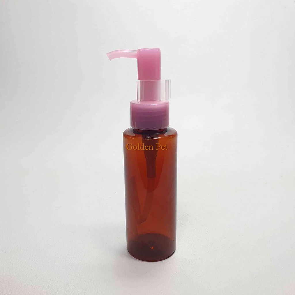 Jual Botol Pet 100 Ml Rf Pendek Coklat Transparan Pump Lotion Stick Plastik / Botol Plastik ...