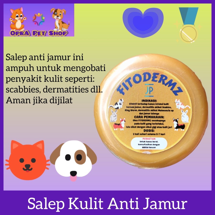 Jual JP Salep Kucing Anti Jamur Fitodermz | Shopee Indonesia